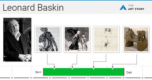 Leonard Baskin Paintings, Bio, Ideas | TheArtStory