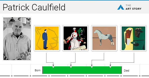 Patrick Caulfield Paintings, Bio, Ideas | TheArtStory