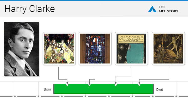 Harry Clarke Paintings, Bio, Ideas | TheArtStory