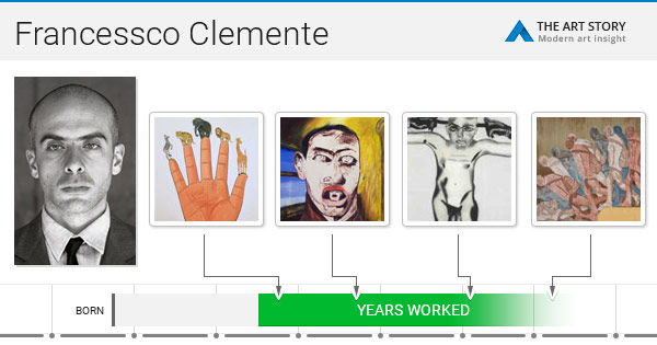 Francesco Clemente Paintings, Bio, Ideas | TheArtStory