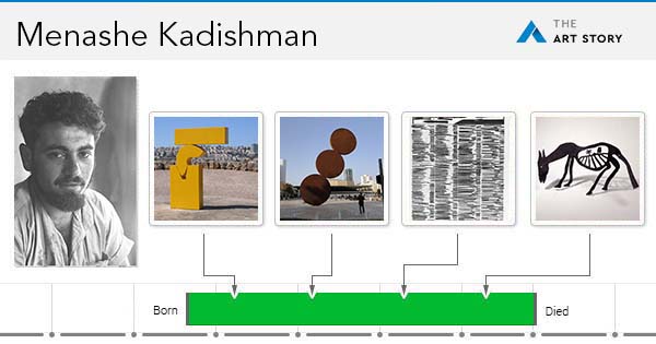 Menashe Kadishman Paintings, Bio, Ideas | TheArtStory