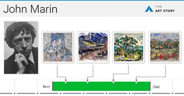 John Marin Paintings, Bio, Ideas | TheArtStory