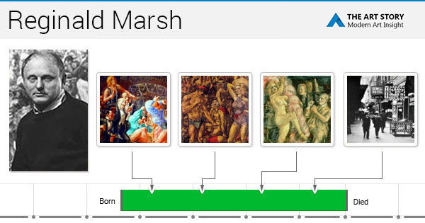 Reginald Marsh Paintings, Bio, Ideas | TheArtStory