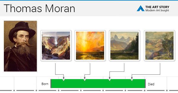 Thomas Moran Paintings, Bio, Ideas | TheArtStory