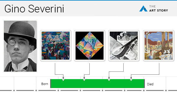 Gino Severini Paintings, Bio, Ideas | TheArtStory